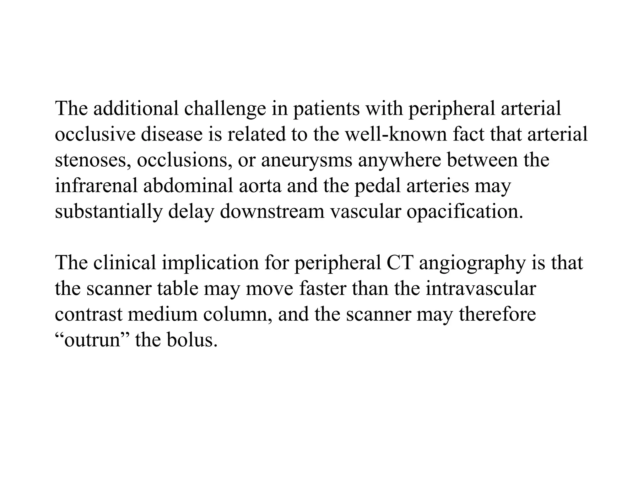 CT Angiography Lower Limb | PPTX