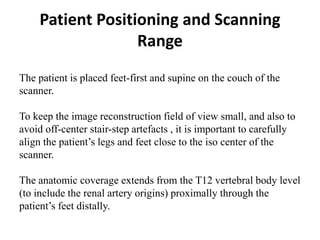 CT Angiography Lower Limb | PPTX