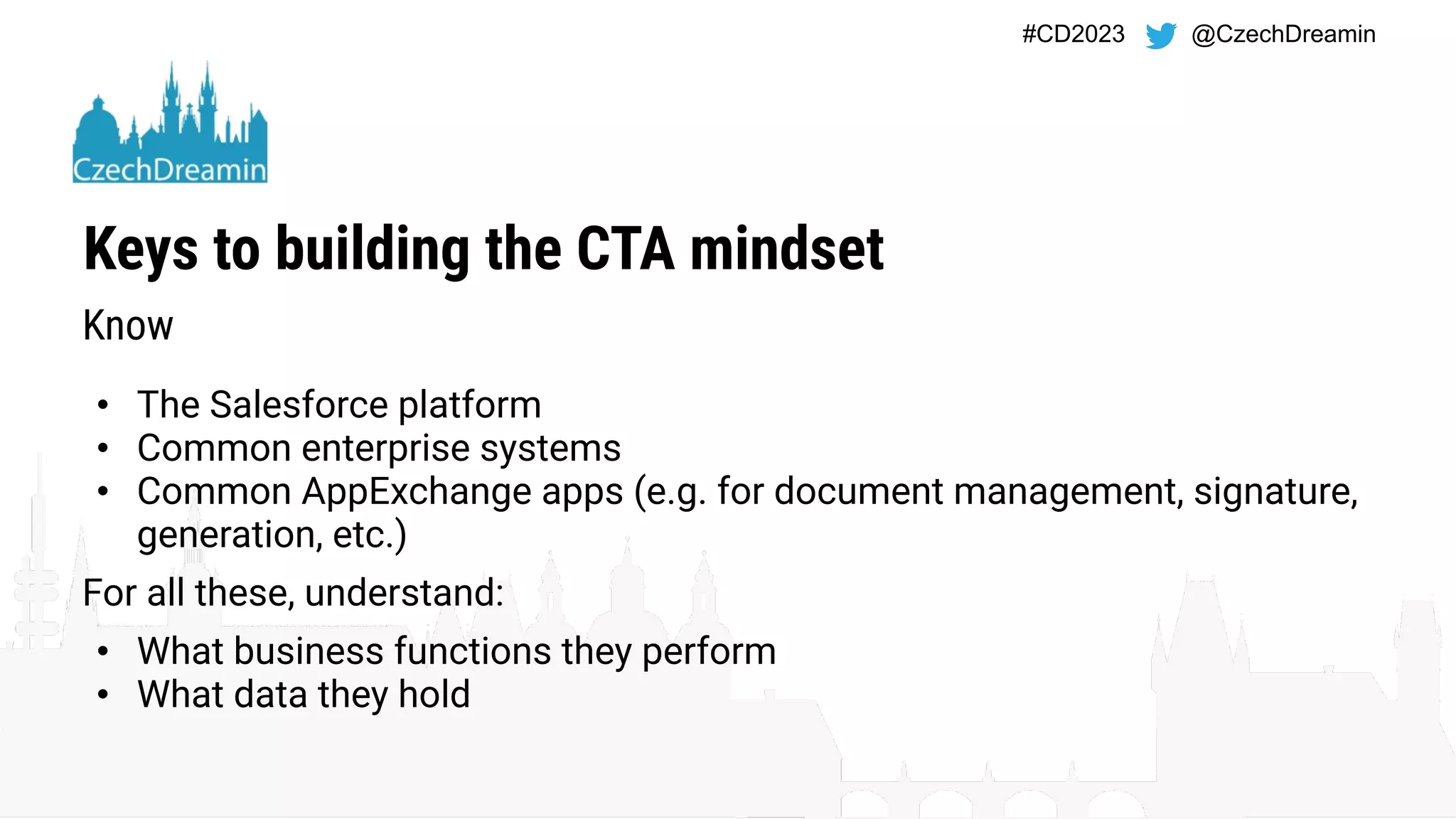 The CTA Mindset for Architects, Melissa Shepard & Lilith Van Biesen | PPT