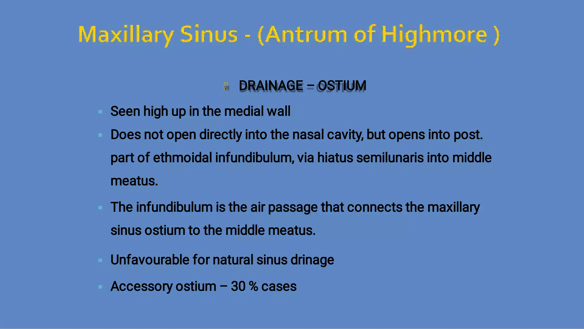 Ct anatomy of paranasal sinuses( PNS) pk.pdf ppt | PDF