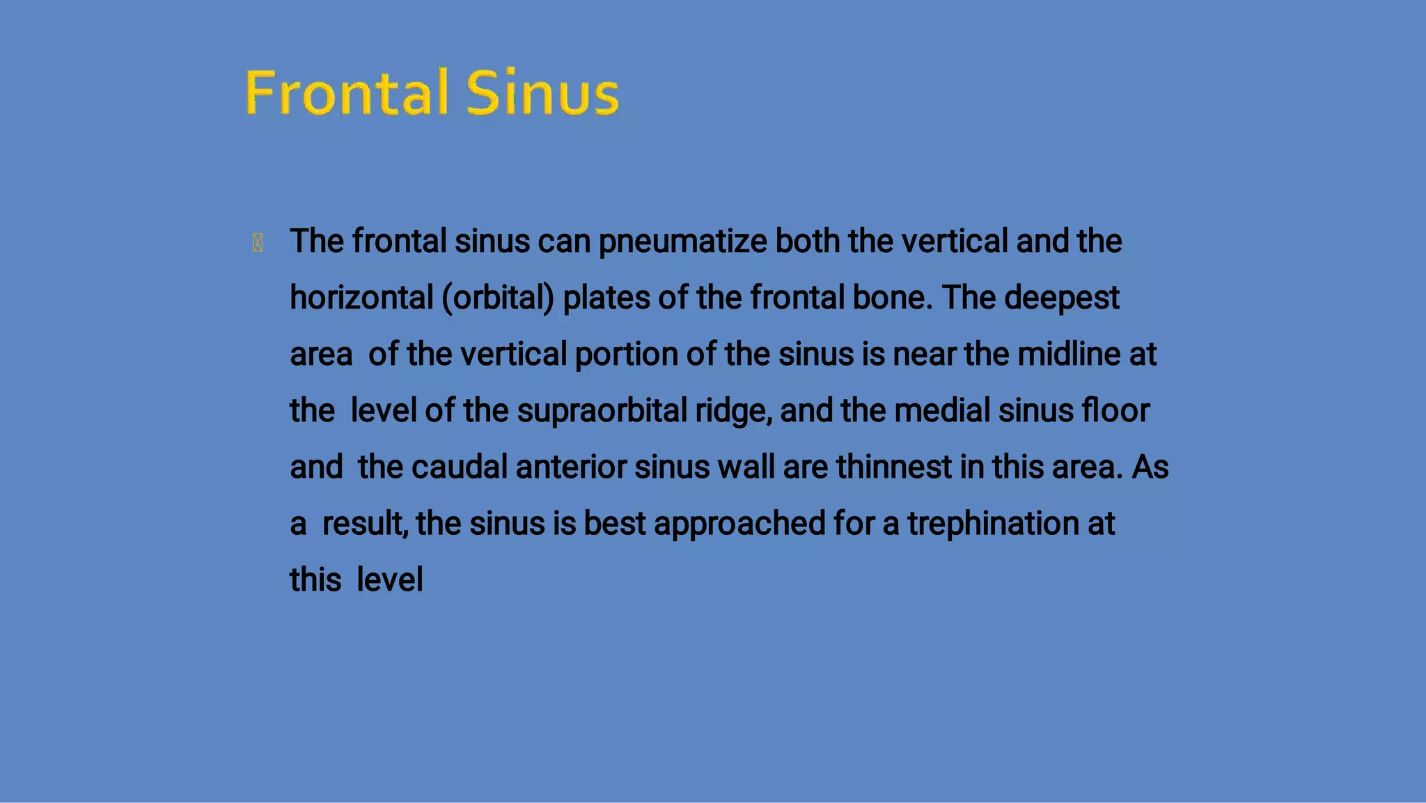 Ct anatomy of paranasal sinuses( PNS) pk.pdf ppt | PDF