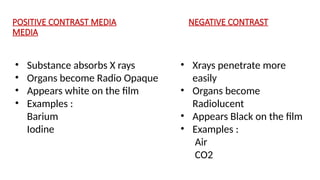 ct and mri contrast agents presentations | PPTX