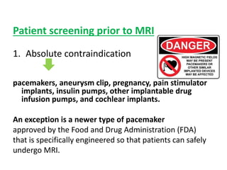 Ct and mri preparation | PPTX