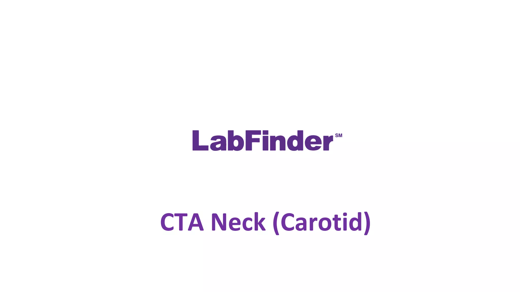 CTA Neck (Carotid) | PDF