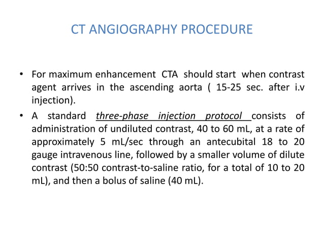Ct angio in cardiology | PPT