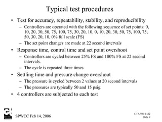Measuring the performance of flow controllers used in on-site chemical mixing | PPT