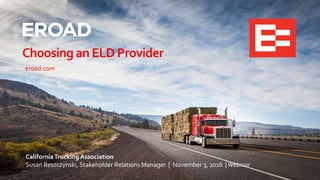 5 Things to Look for in an ELD Provider | PPT