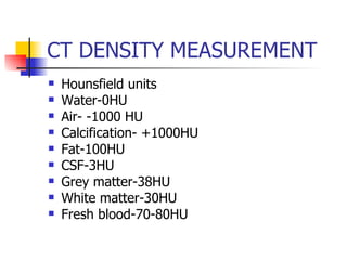 Ct brain basics and anatomy | PPT