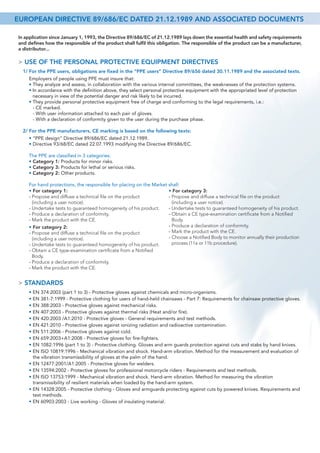 CTC CE Marking of PPE - Gloves (English language) | PDF
