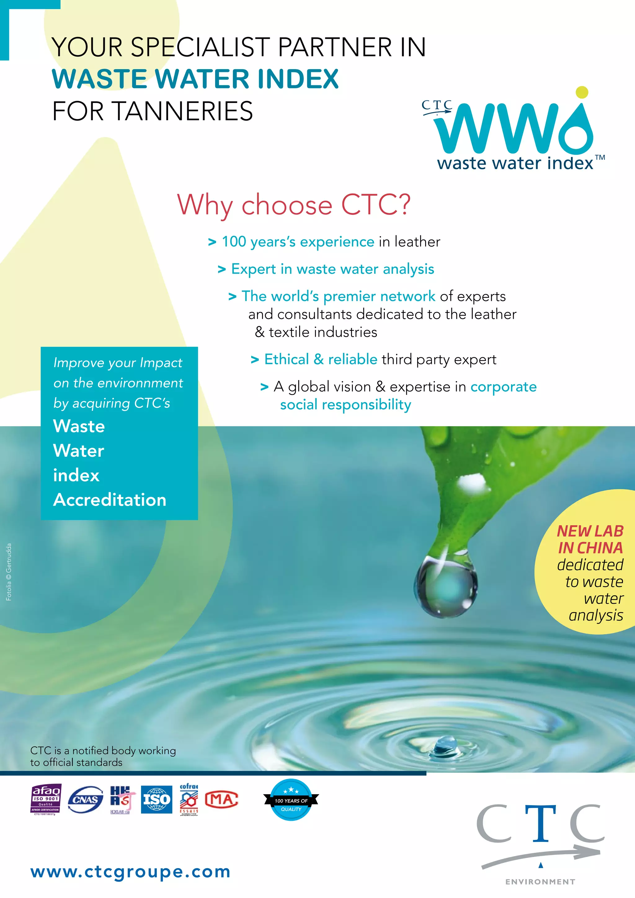 CTC Waste Water Index | PDF | Environment | Science