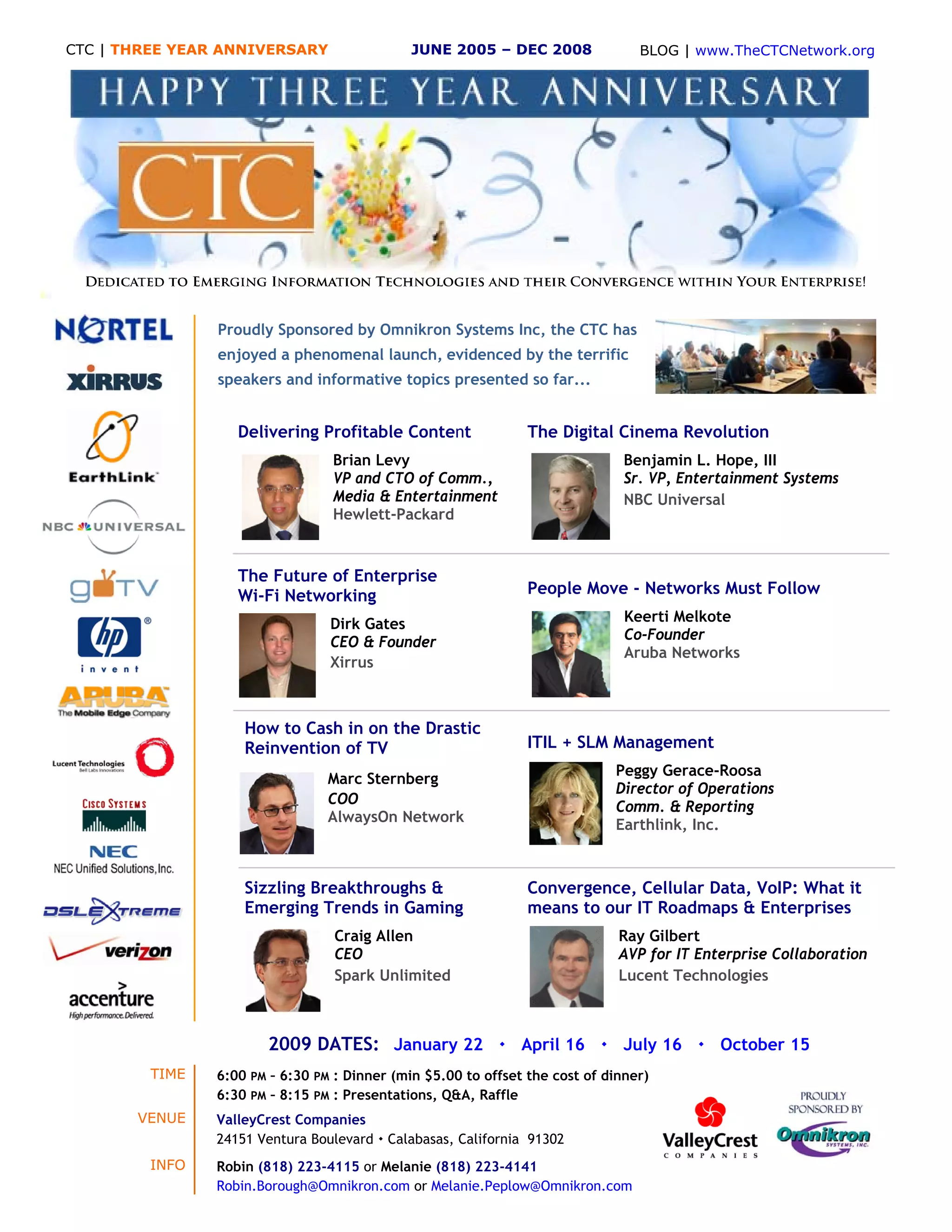 CTC 3rd Year Anniversary!!! | PDF