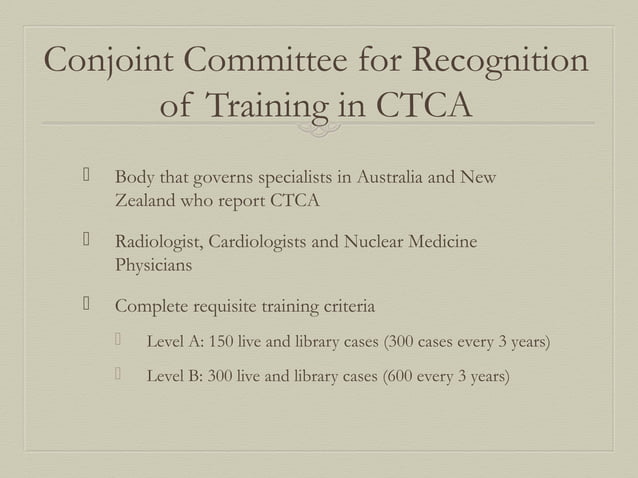 CT Coronary Angiography (CTCA) | PPT