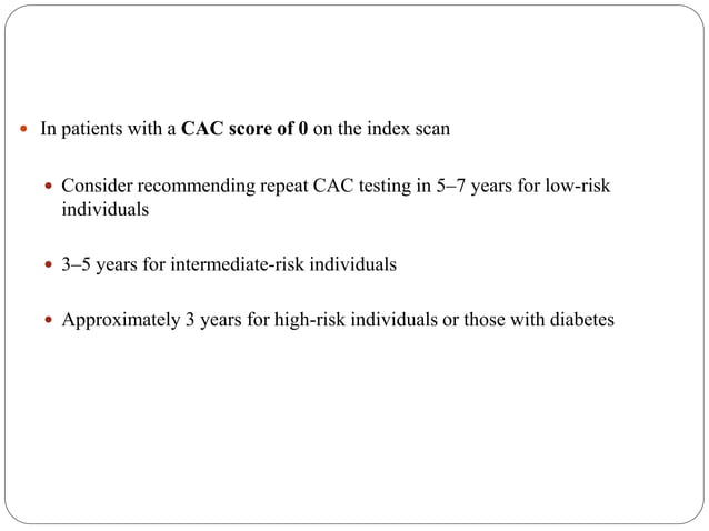 CT calcium score.pptx | Heart and Cardiovascular Diseases | Diseases ...