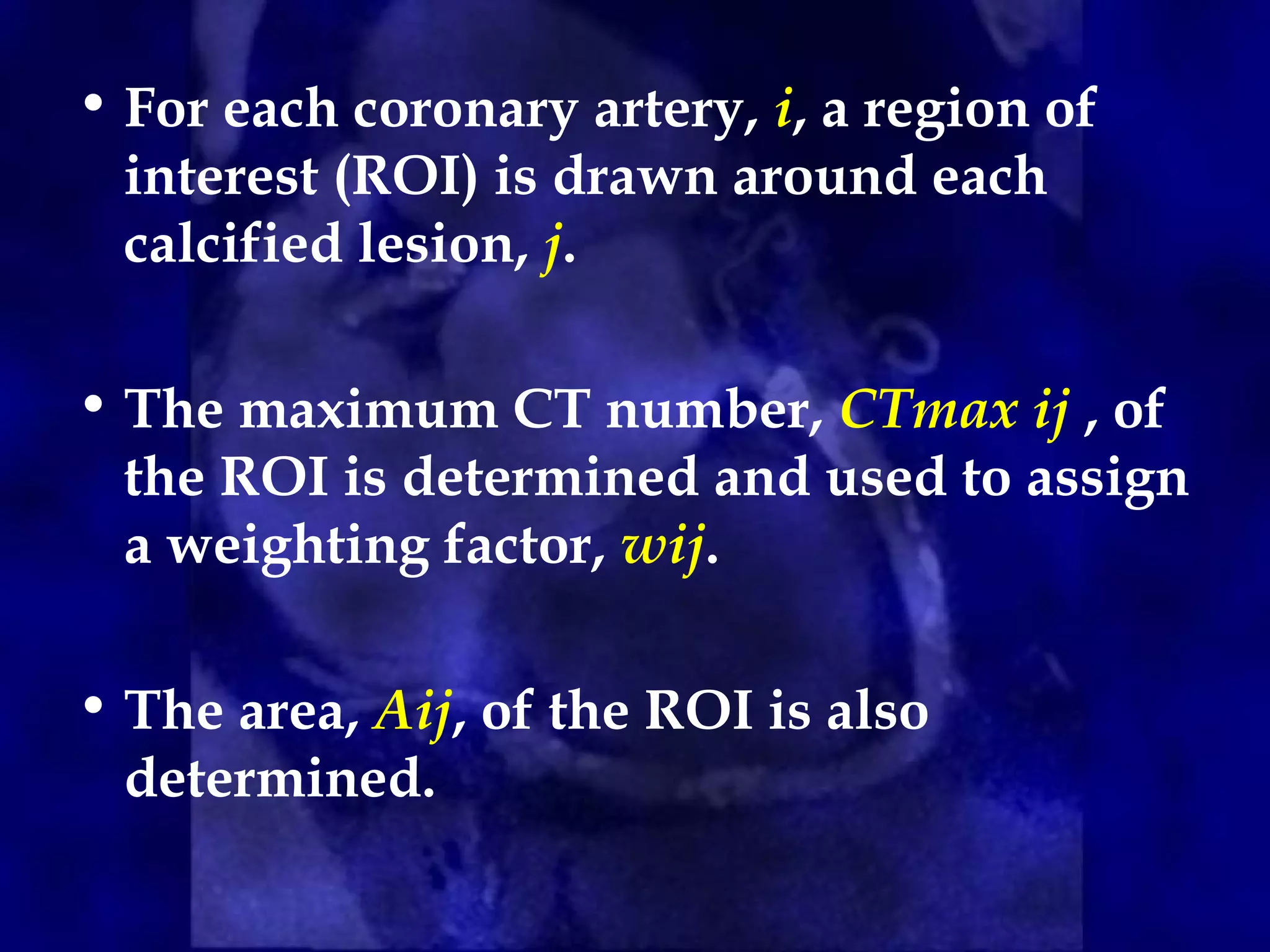 Ct calcium scoring 1 | PPT