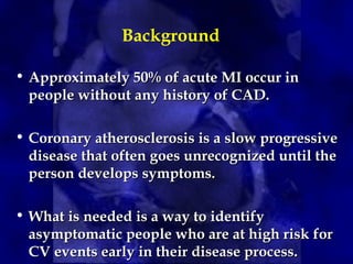 Ct calcium scoring 1 | PPT