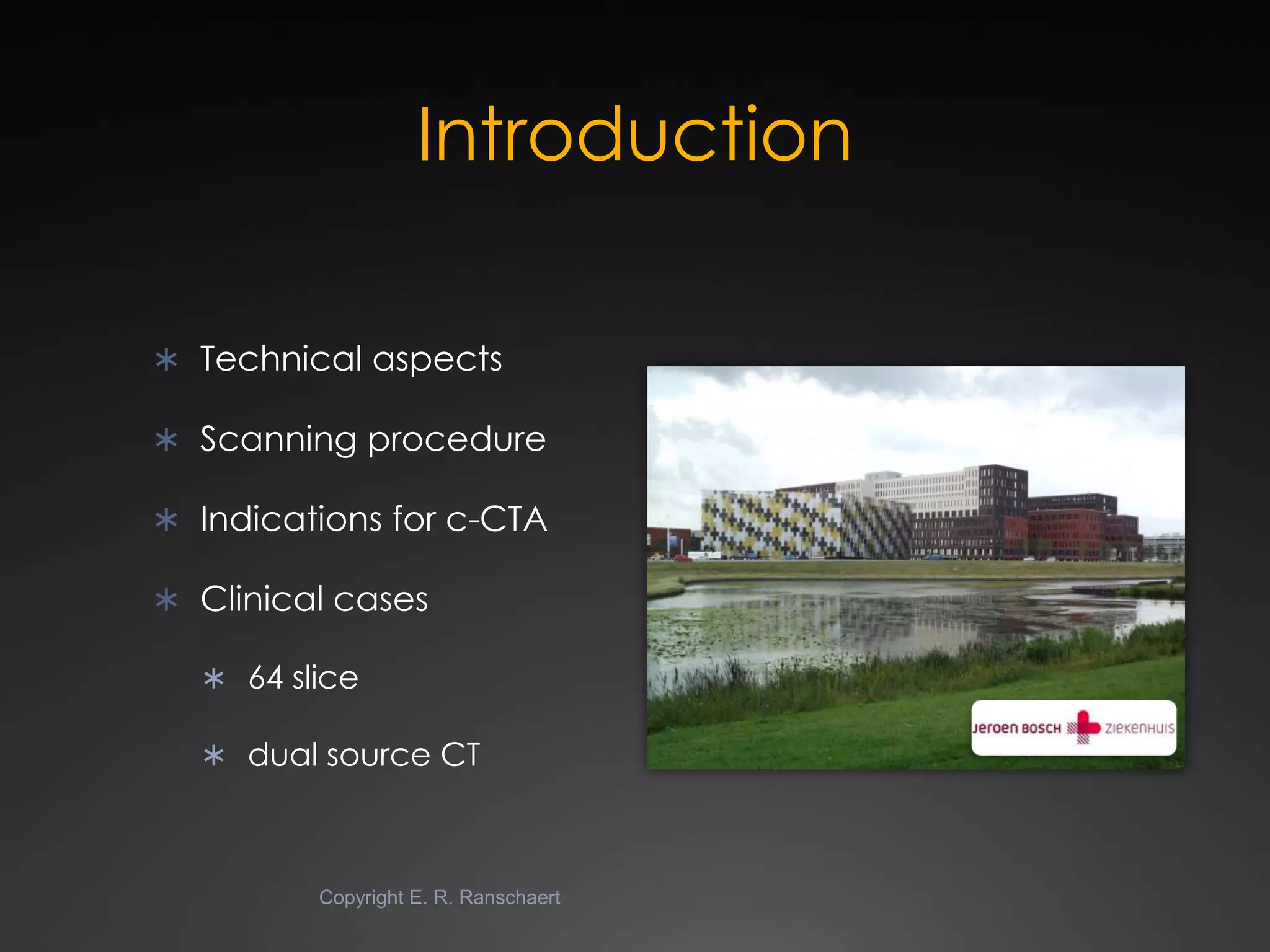 State-of-the-art Cardiac CT of the coronary arteries | PPTX