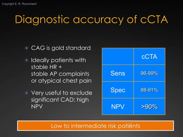 State-of-the-art Cardiac CT of the coronary arteries | PPTX