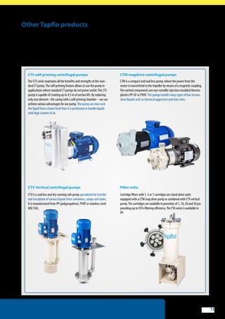 CT_Centrifugal_Pumps_brochure_ pour différent seceteur | PDF