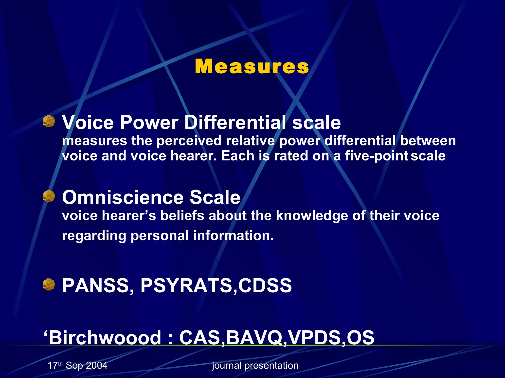 CBT for Command Hallucinations | PPT