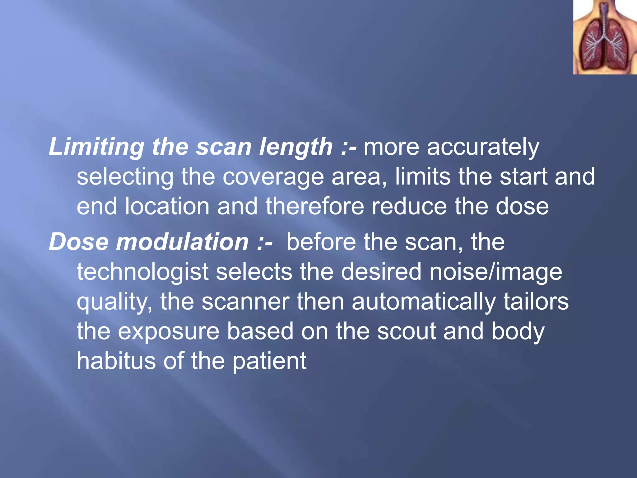 CT Procedure of Thorax (CT Chest) | PPTX