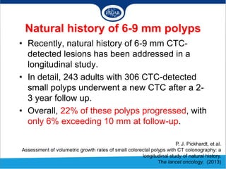 CT-Colonography: clinical indications | PPTX