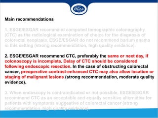 CT-Colonography: clinical indications | PPTX