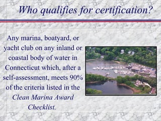 Connecticut Clean Marina Program | PPT
