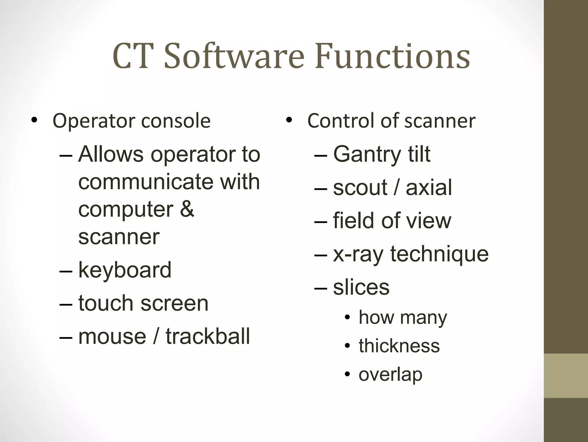 CT COMPONENTS | PPTX