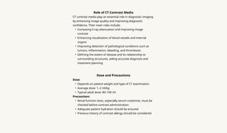CT Contrast Media (Definition, Types, Role, Dose, Administration ...