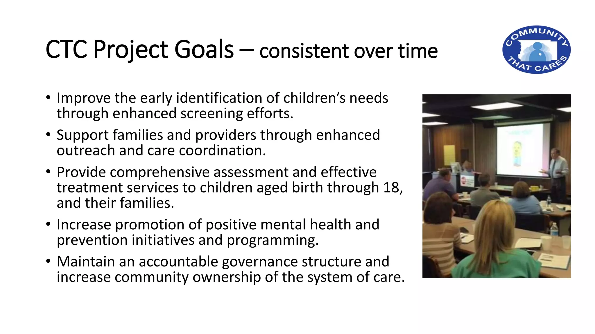 CTC Rural Illinois Children's Mental Health Community Systems of Care Presentations | PPT