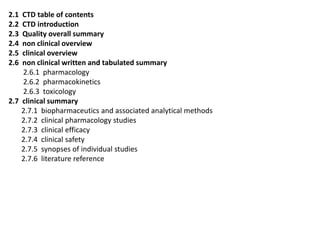 common technical document vs electronic common technical document | PPTX