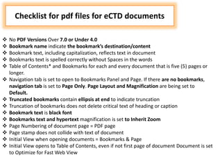 common technical document vs electronic common technical document | PPTX