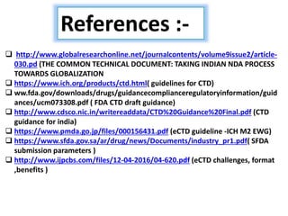 common technical document vs electronic common technical document | PPTX