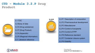 CTD.pptx | Pharmaceutical Industry | Industries
