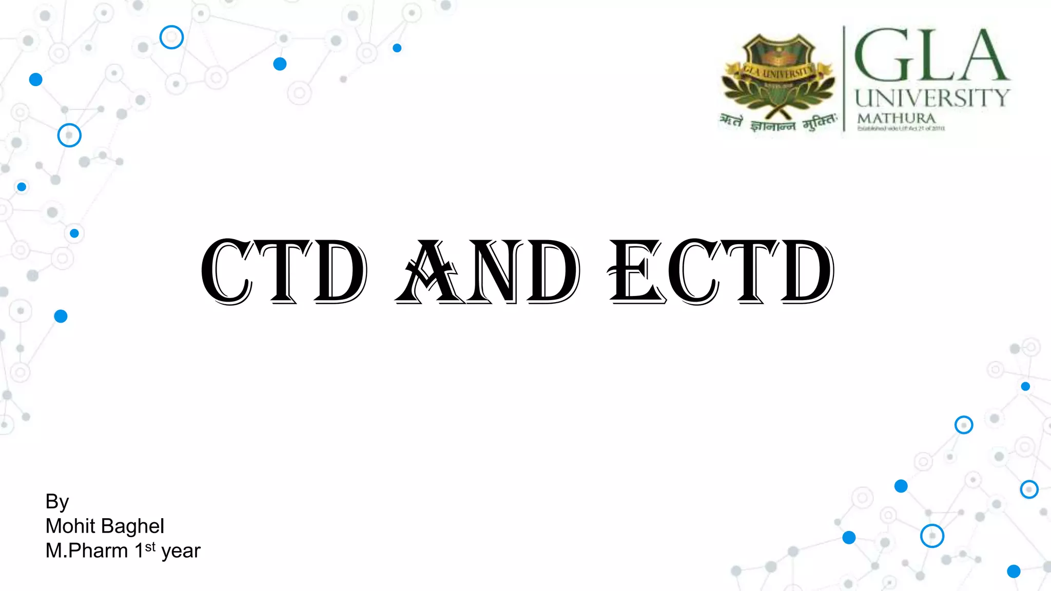 CTD-eCTD Regulatory .pptx