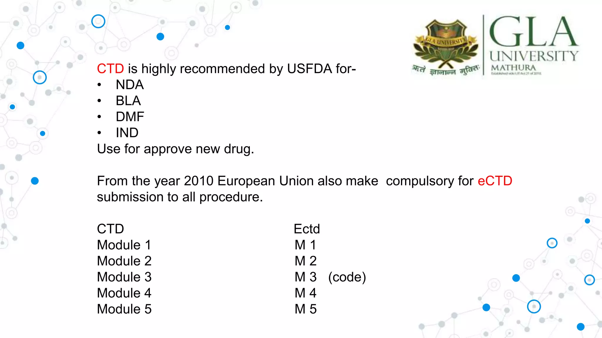 CTD-eCTD Regulatory .pptx