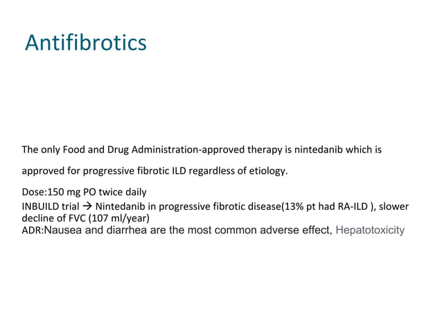CTD-ILD.pptx | Skin and Dermatology | Diseases and Conditions