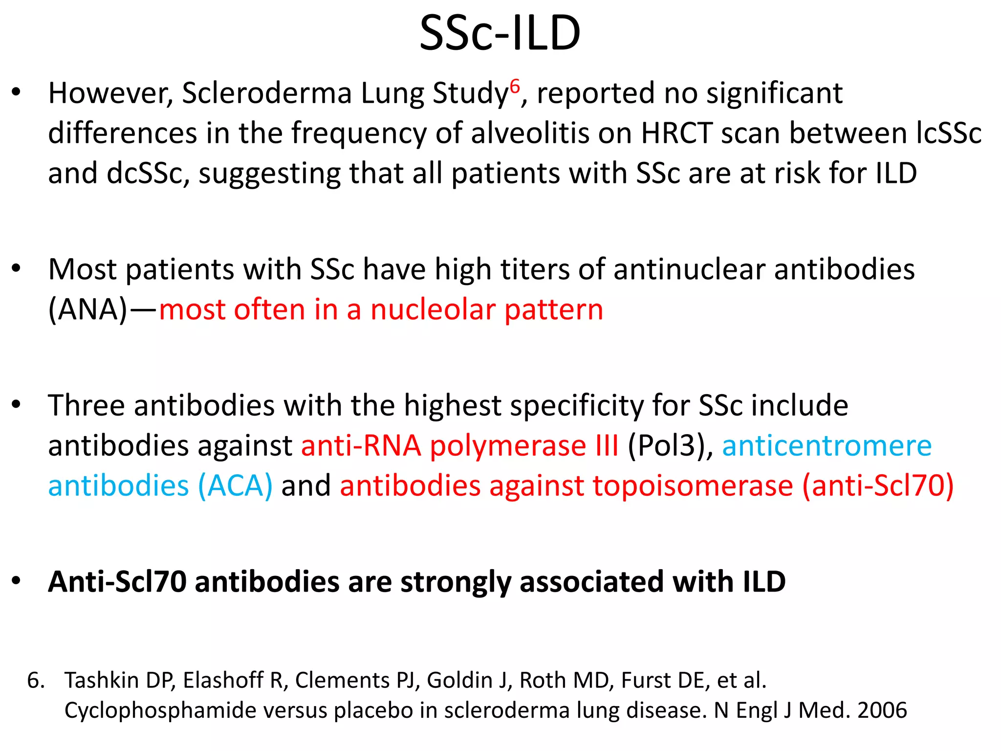Connective tissue Disease associated Interstitial Lung Disease | PPTX