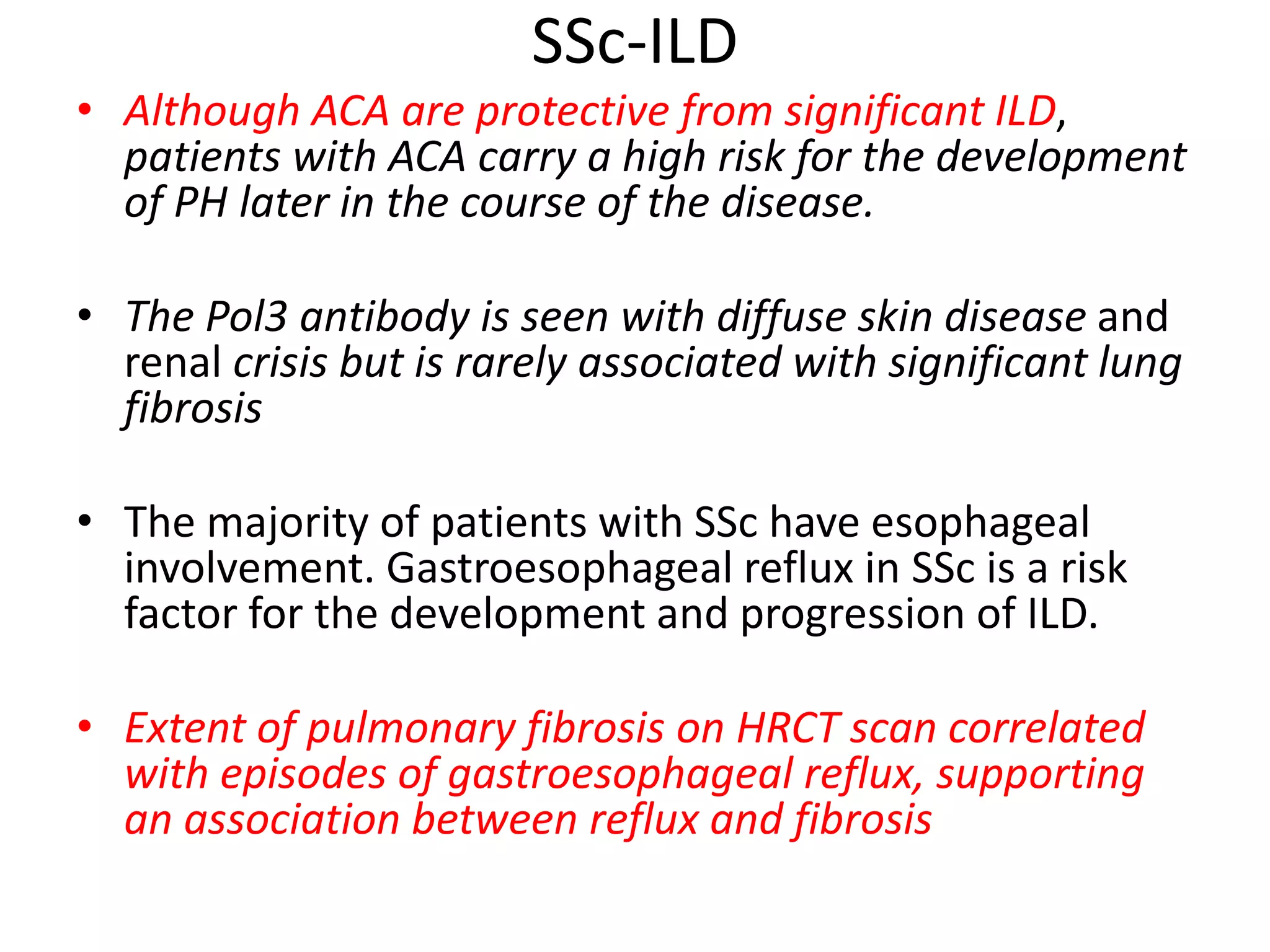 Connective tissue Disease associated Interstitial Lung Disease | PPTX