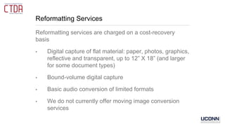 CTDA Services for Academic Institutions | PPT