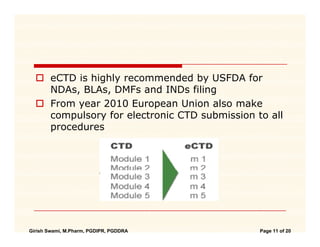 CTD and eCTD | PDF