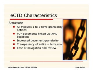 CTD and eCTD | PDF