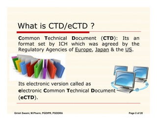 CTD and eCTD | PDF