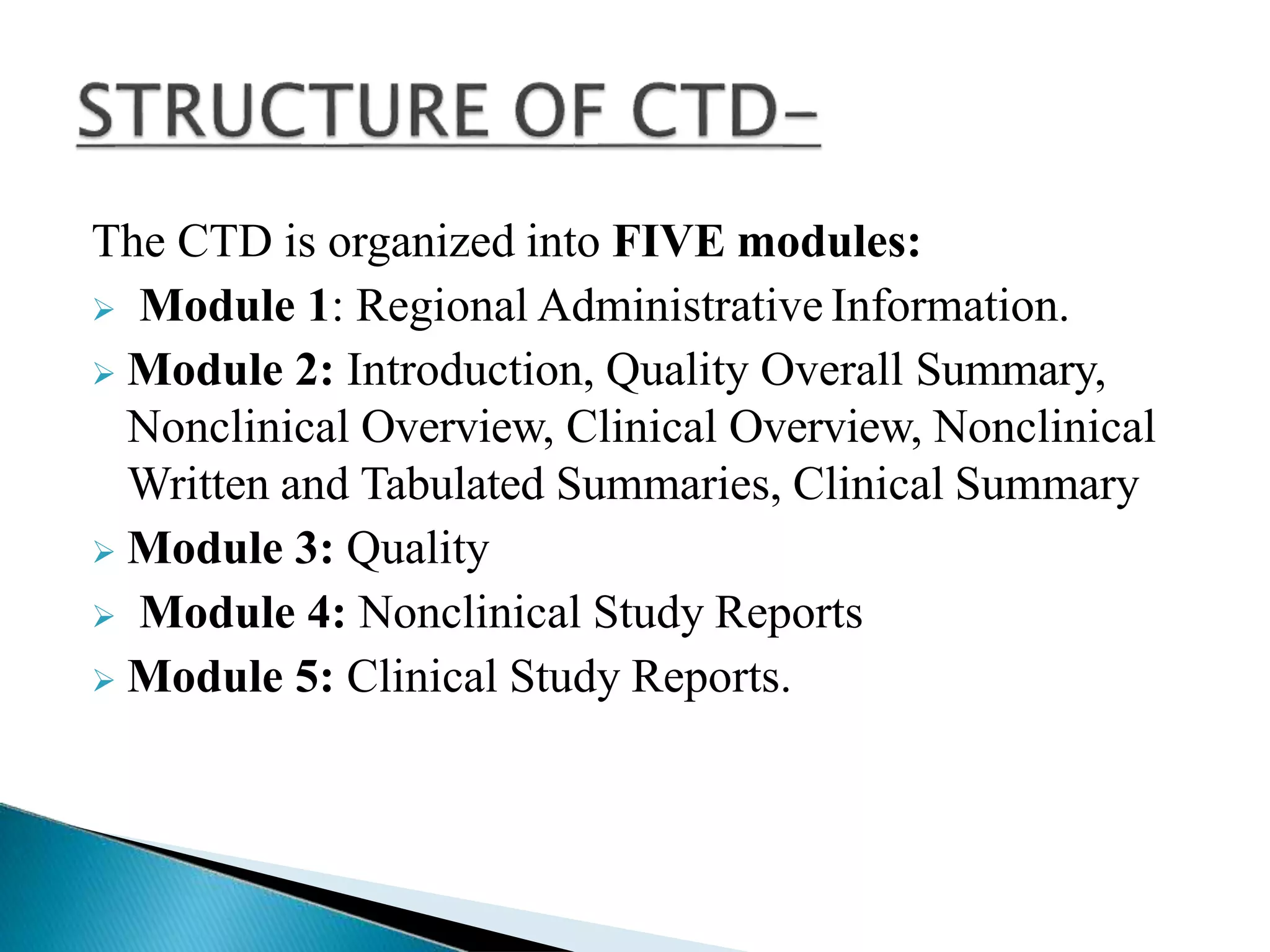 CTD AND ECTD | PPTX