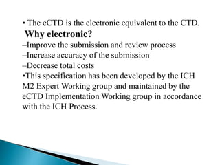 CTD AND ECTD | PPTX