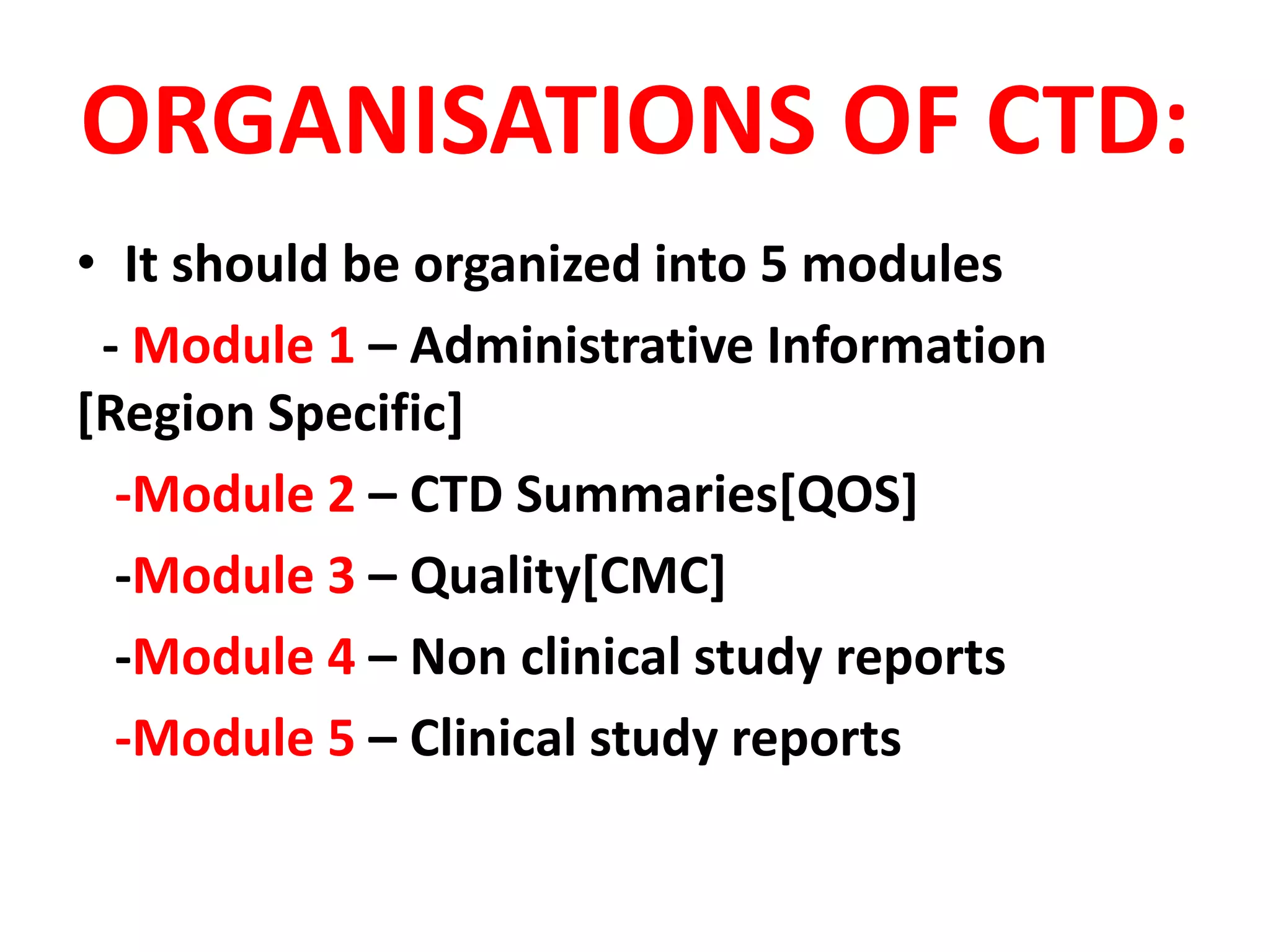 Ctd and e ctd | PPTX