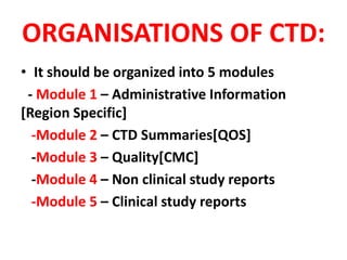Ctd and e ctd | PPTX