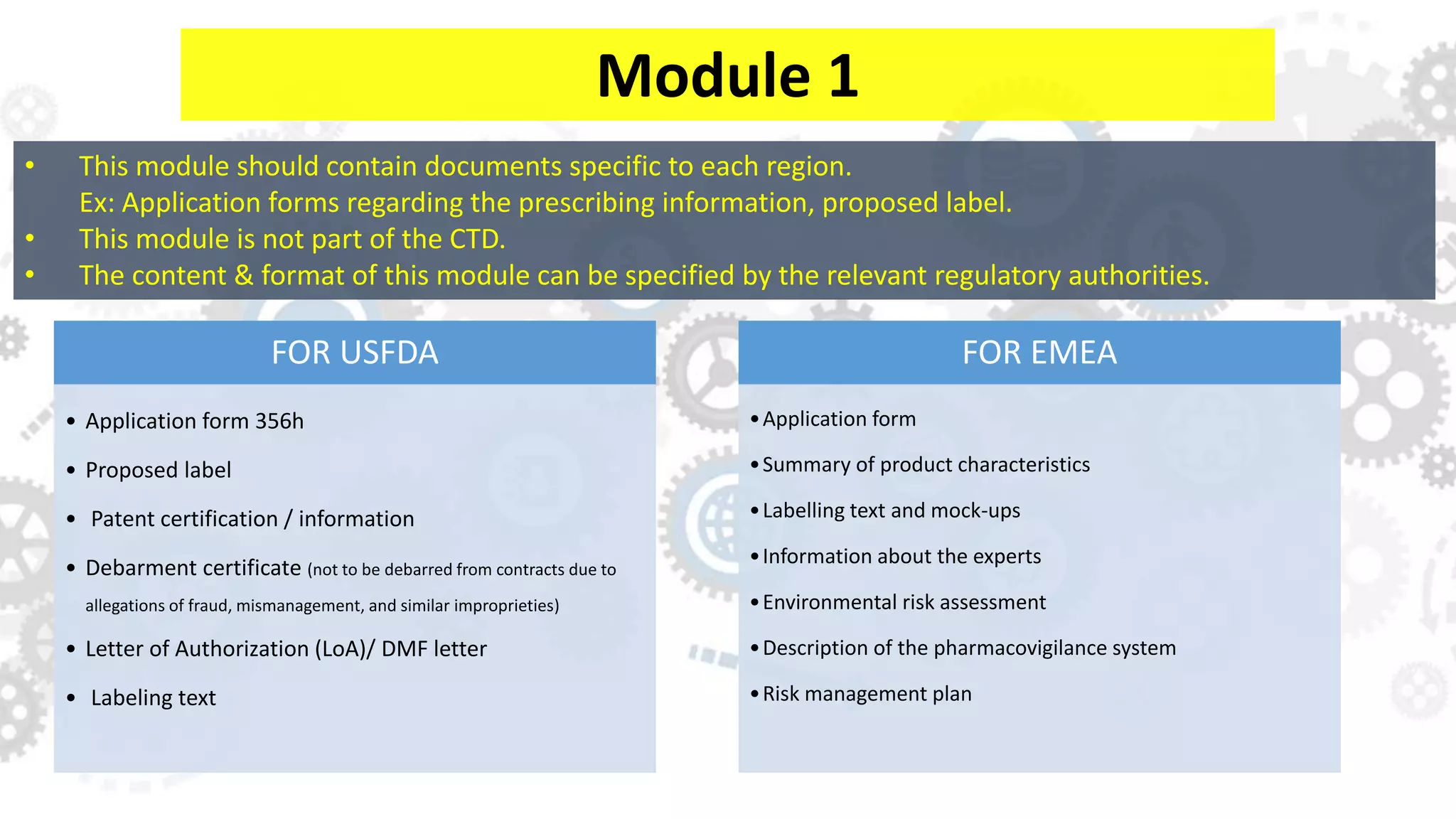 CTD and eCTD - Common Technical Document | PPTX