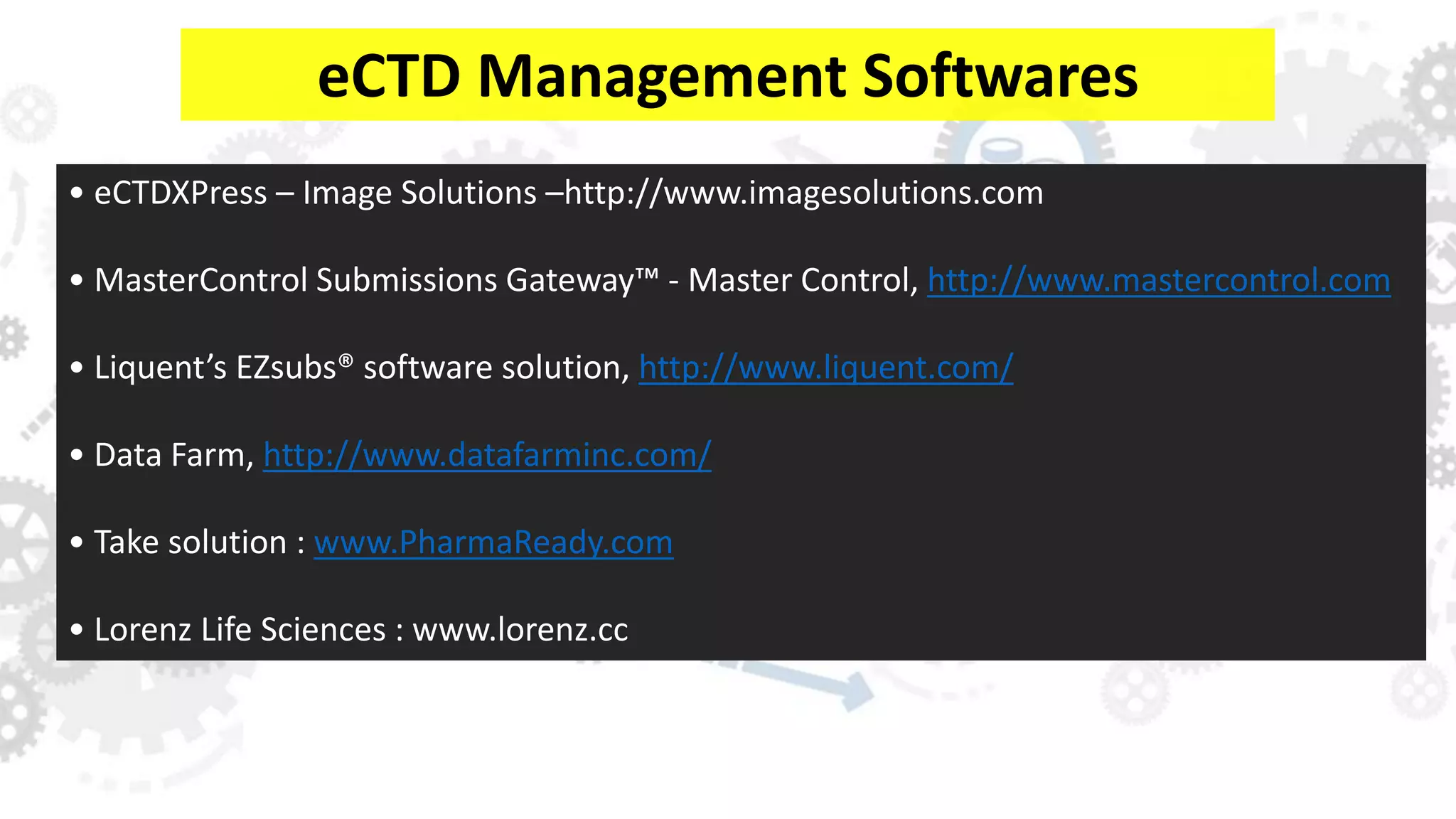 CTD and eCTD - Common Technical Document | PPTX