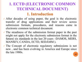 CTD AND ECTD IN QUALITY ASSURANCE BY INTHIYAZ RIPER | PPT
